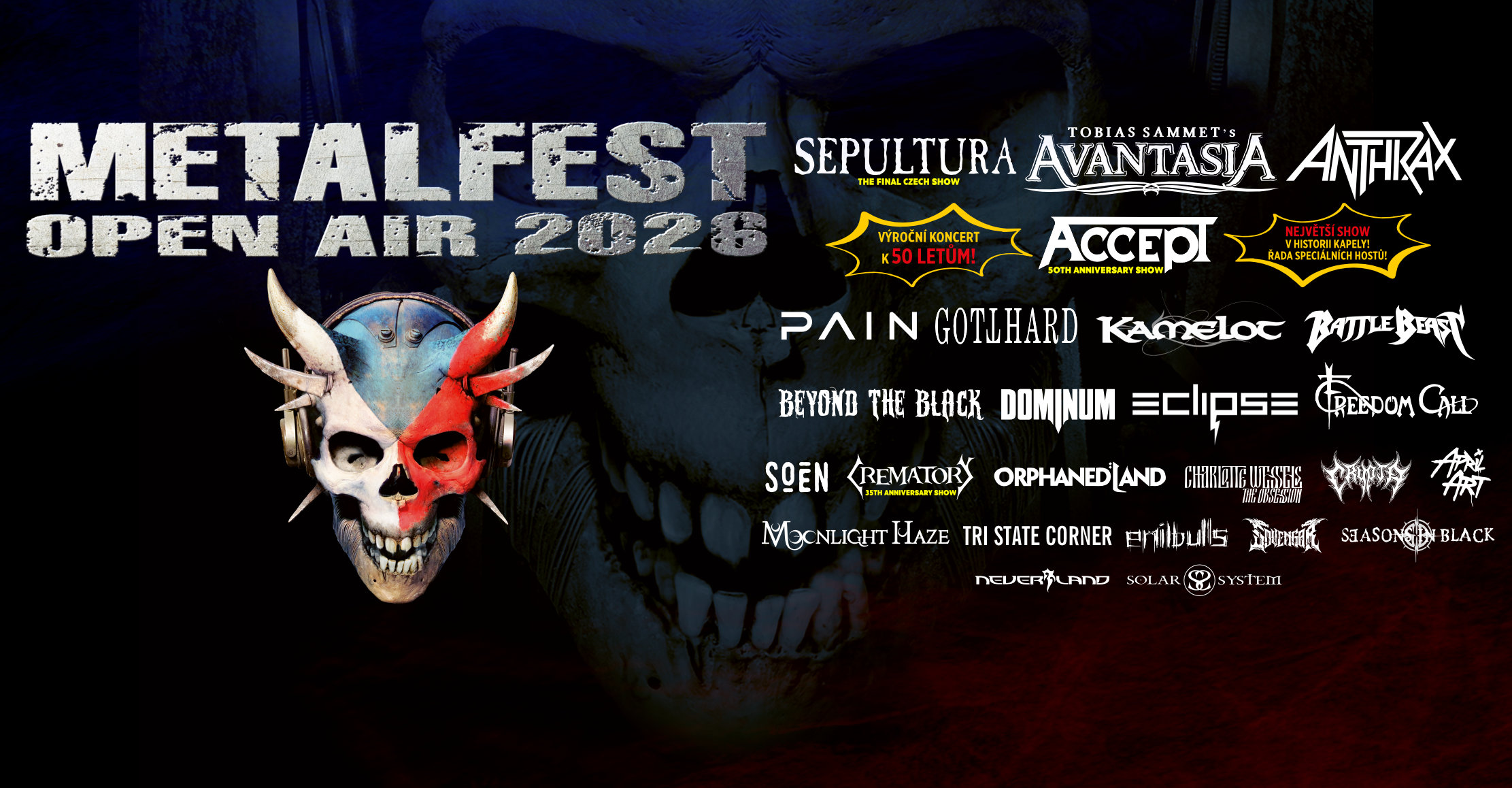 05.-07.06.2026 | METALFEST OPEN AIR | Plzeň | Metalfest Open Air